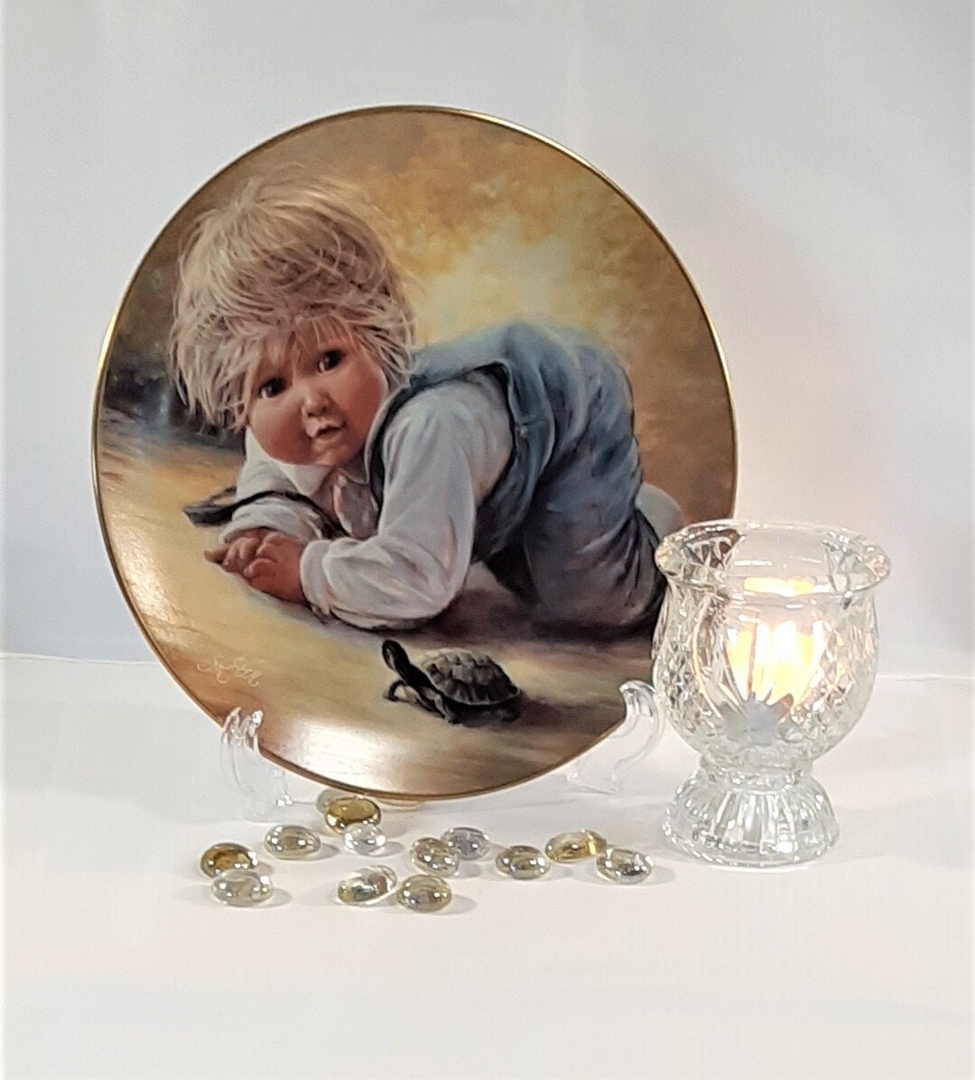 Collector Plate Jeremy. Vintage Decor Retro Decor. Vintage - Etsy