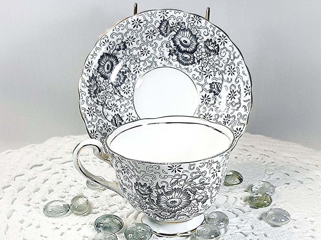 Royal Chelsea Tea Cup and Saucer Made in England. Vintage - Etsy