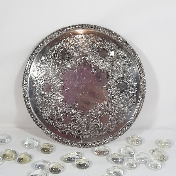 Sheffield Reproduction Silver Tray - Etsy