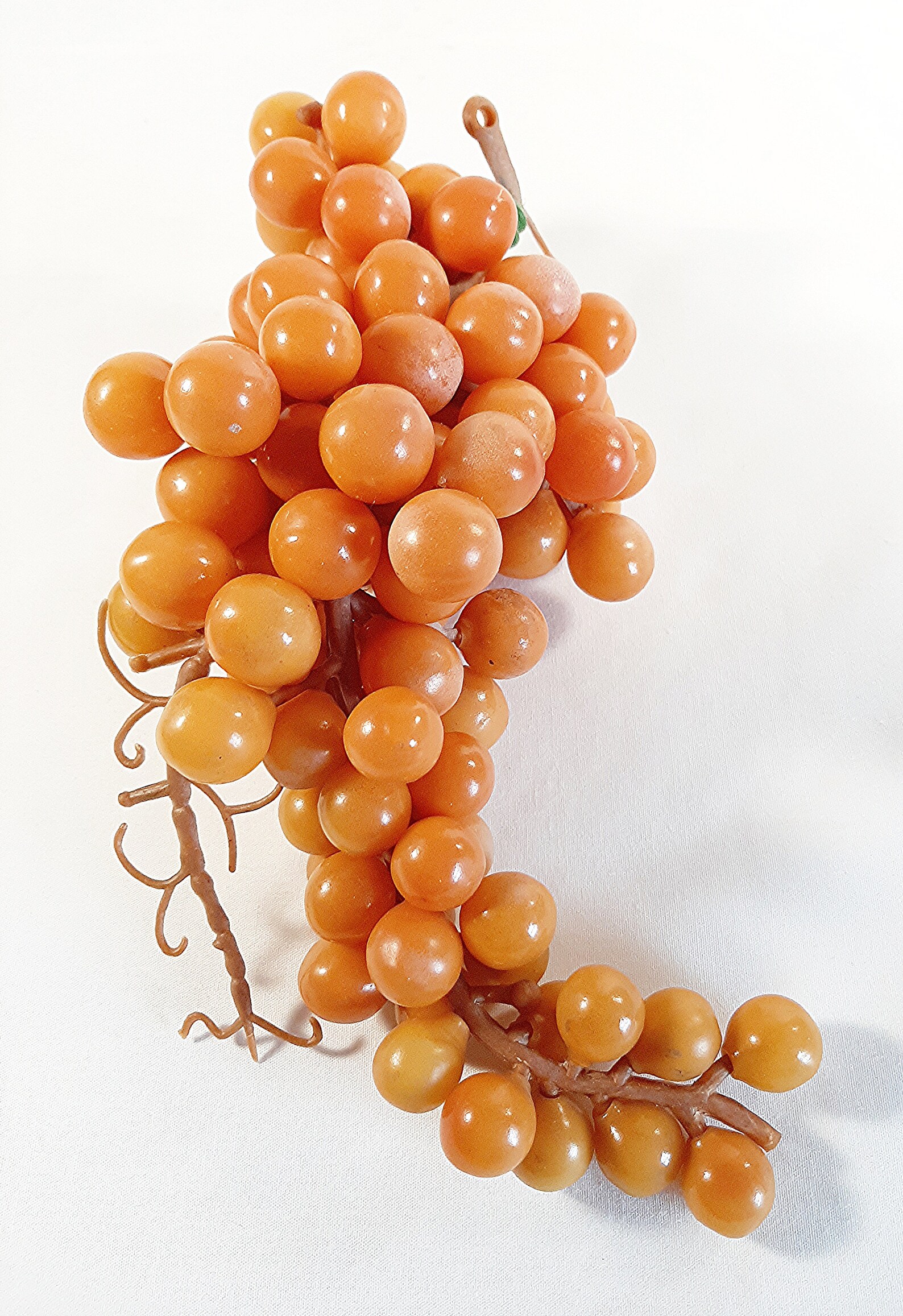 Vintage Plastic Grape Bunches Set of two bunches of grapes | Etsy