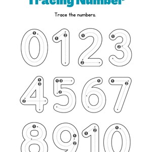 Tracing Worksheets | Instant Download | Preschool & Kindergarten ...