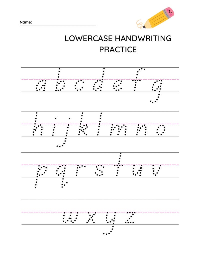 Tracing Worksheets | Instant Download | Preschool & Kindergarten ...