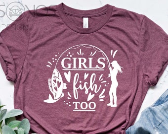 Girls Fish Too | Etsy