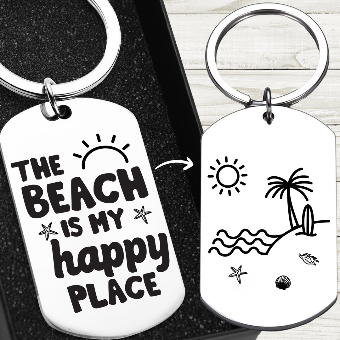 Beach Keychain, Beach Gifts for Women, Gifts for a Beach Lover, Beach ...