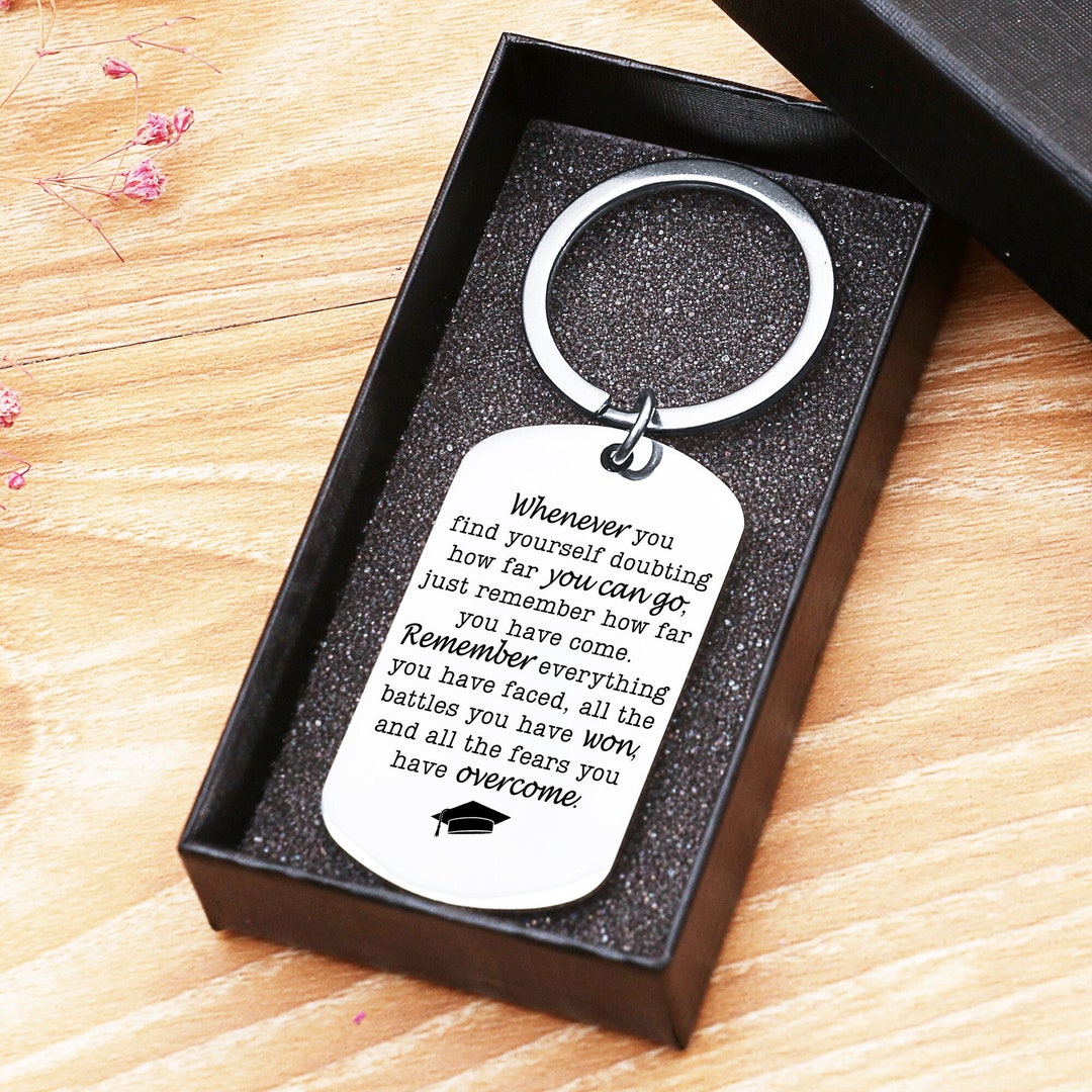 Graduation Keychain, Cool Graduation Gifts for Her & Him, Best College ...