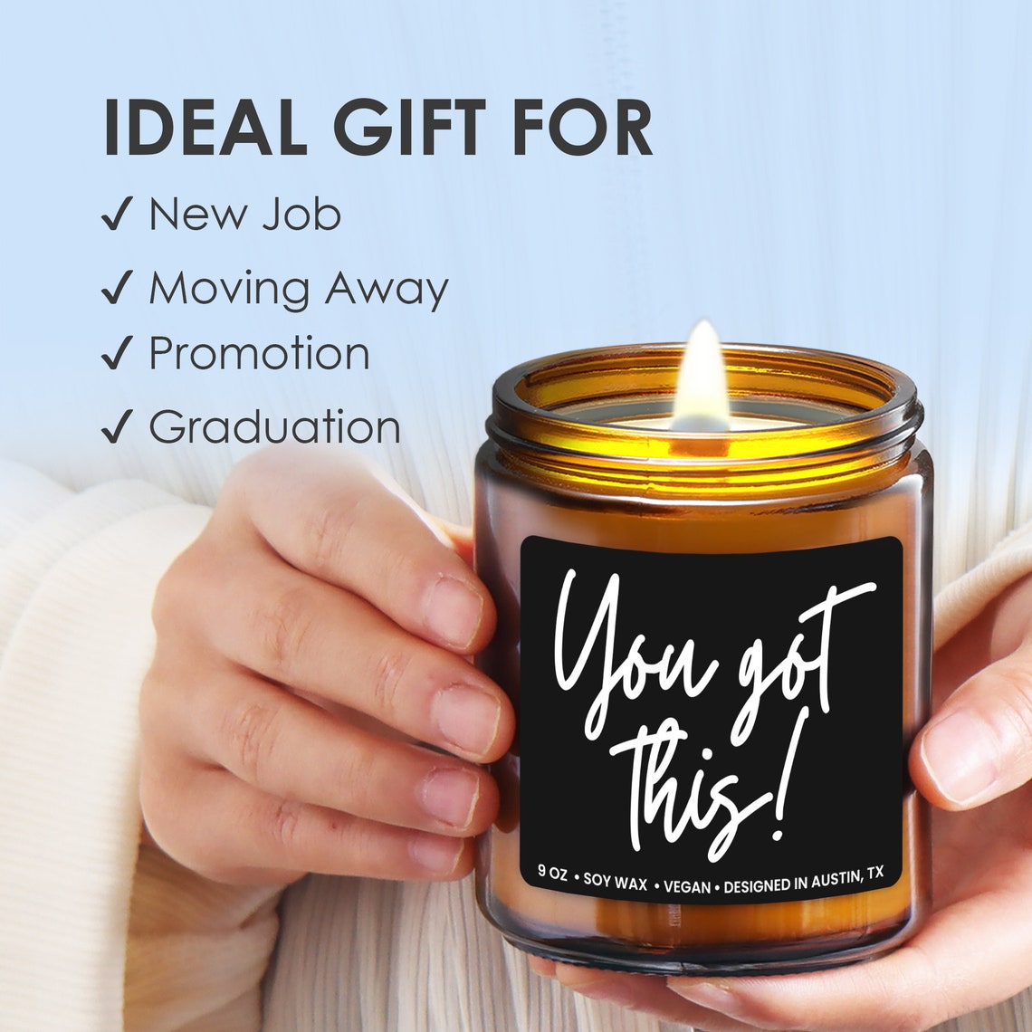 You Got This Candle Inspirational Gifts for Women & Men - Etsy