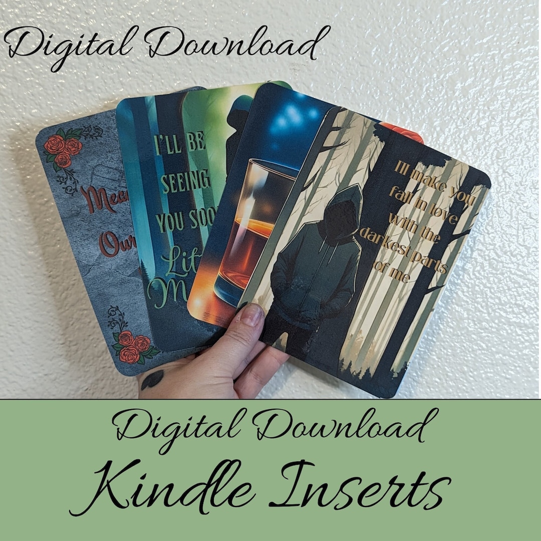 All 4 Inserts Printable Haunting Adeline Inspired Dark Romance Kindle ...