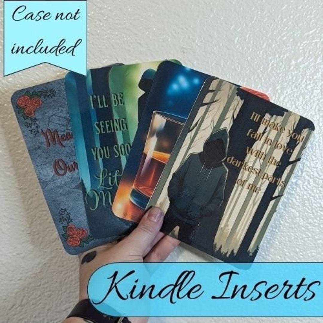 Haunting Adeline Inspired Dark Romance Kindle Case Inserts E-reader Case Insert Handmade Book ...