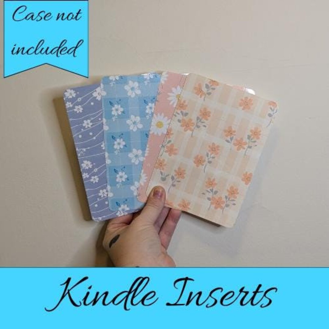 Floral Spring Pastel Flower Daisy Kindle Skin Kindle Case Inserts E ...