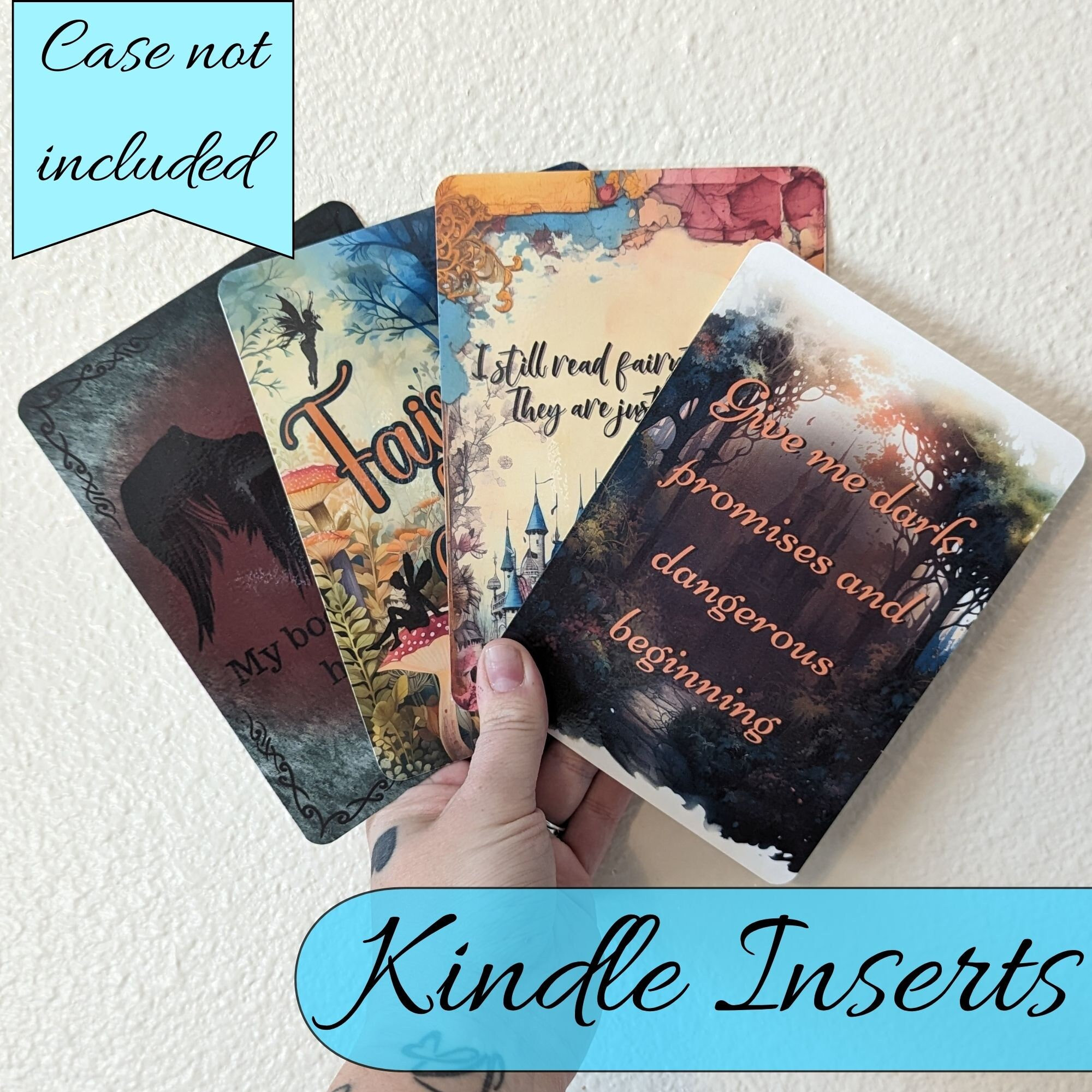 Fantasy Dark Romance Smut Kindle Case Inserts E-reader Case Insert ...