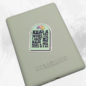 Funny Bright Medication Puns Mental Heath Pun Stickers Bookish Sticker ...