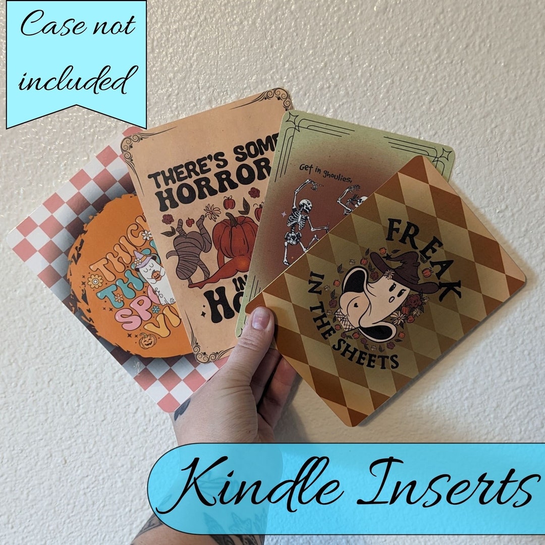 Discontinuing Ghost Skeleton Horror Kindle Case Inserts E-reader Case ...
