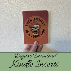 All 4 Inserts Printable Skeleton Tattoo Quote Kindle Case Inserts ...