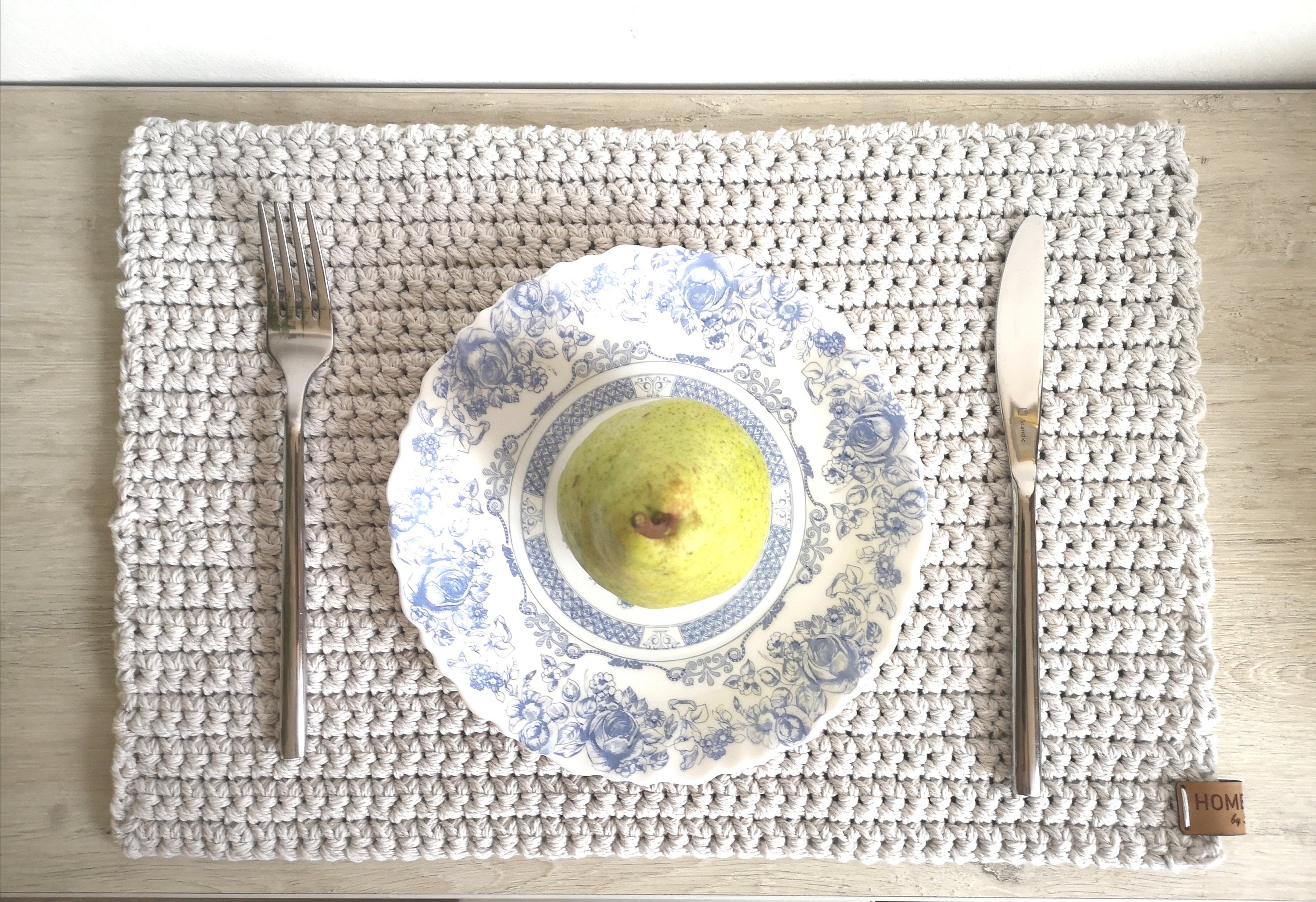 Kitchen Linens Washable Mats Dinner Placemats Hot Pads - Etsy Norway