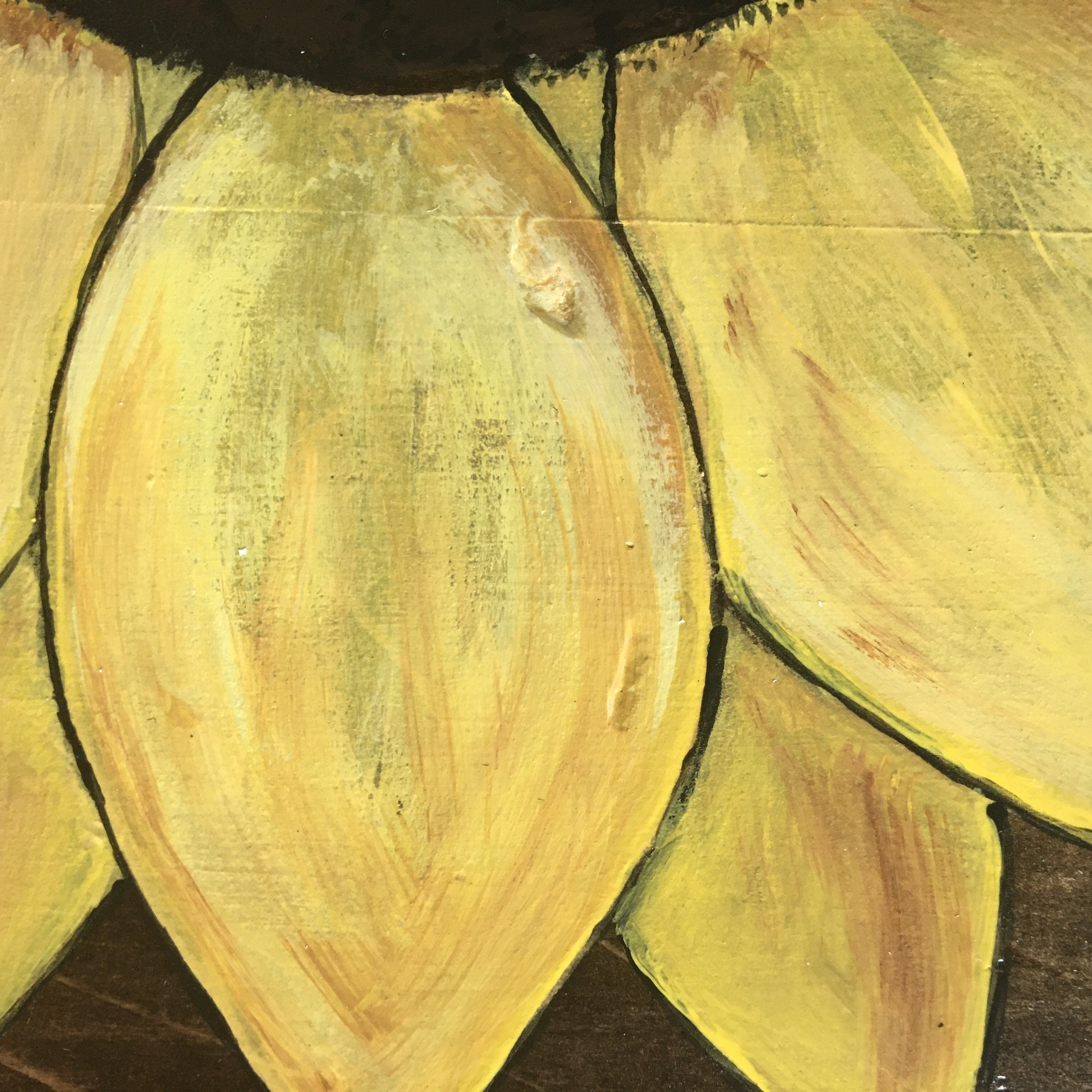 Wooden Wall Plaque Featuring Sunflower - Etsy