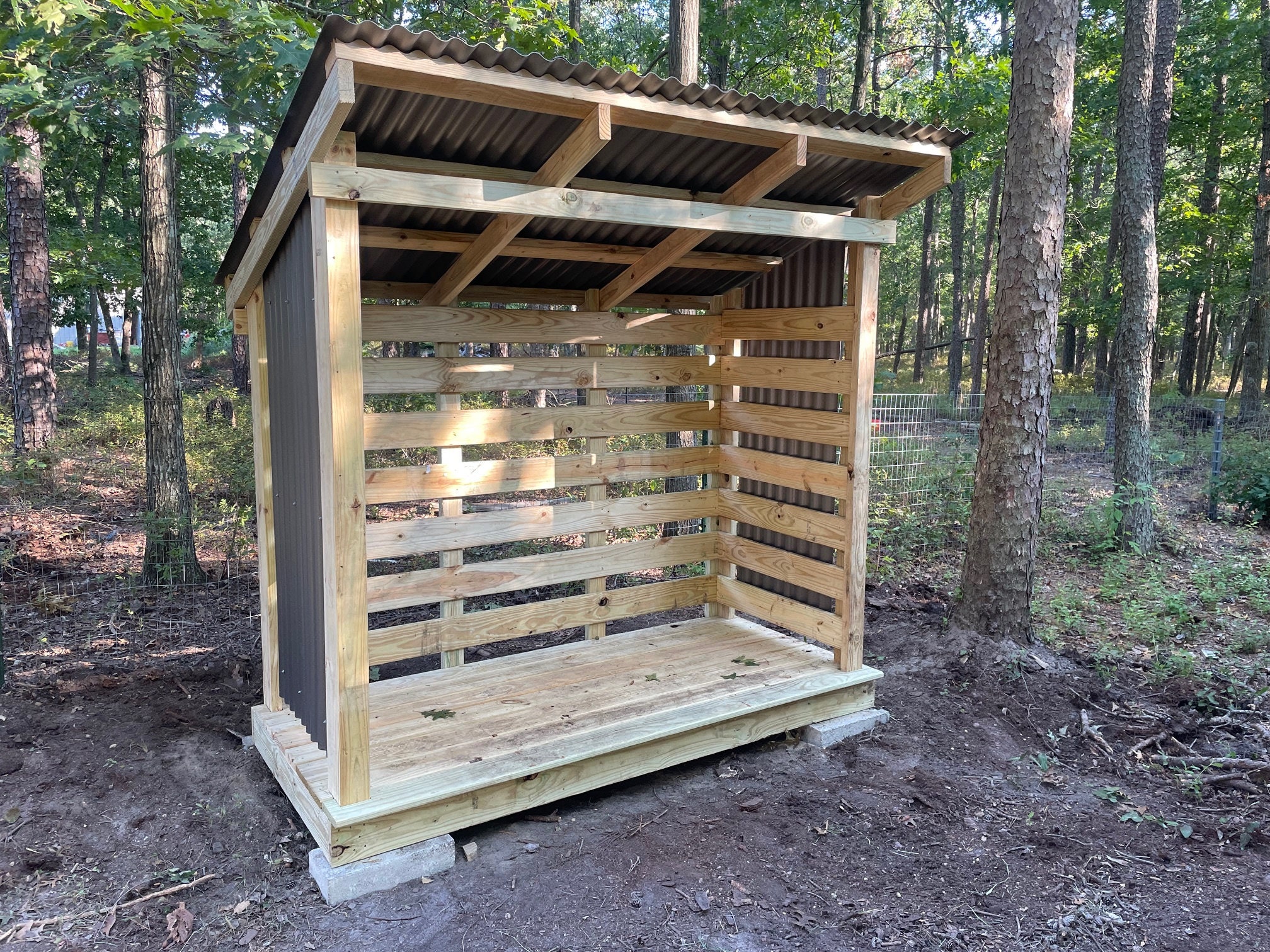 Woodshed Plans (1 Cord) - Etsy