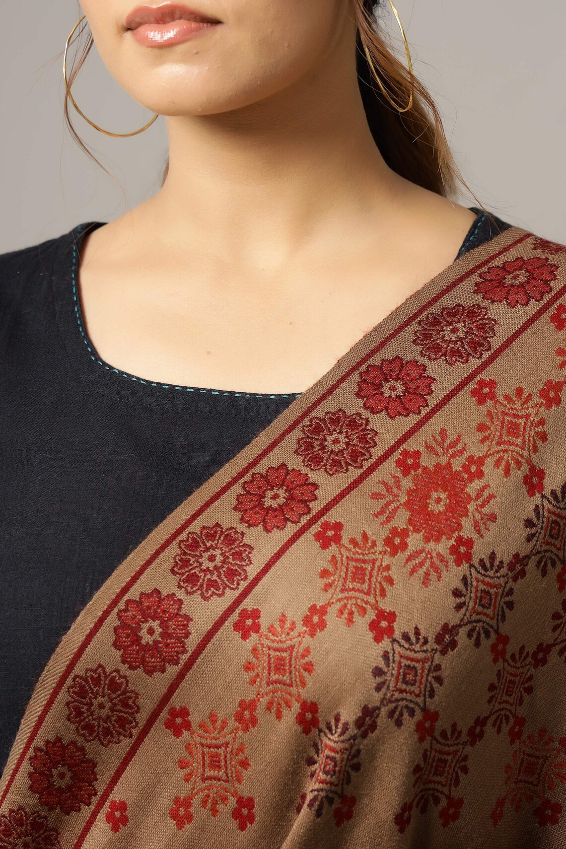 Indian Reversible Kullu Decor Shawl Best Gift for Mom Dad - Etsy