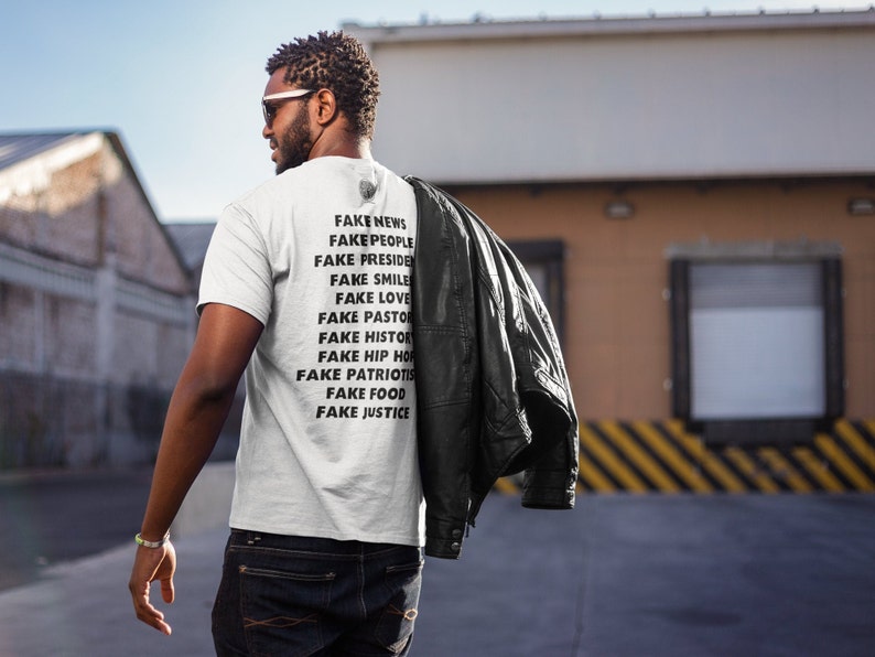 The STOP BEING FAKE T-shirt- It's Time to Bring Back the Real... Before ...