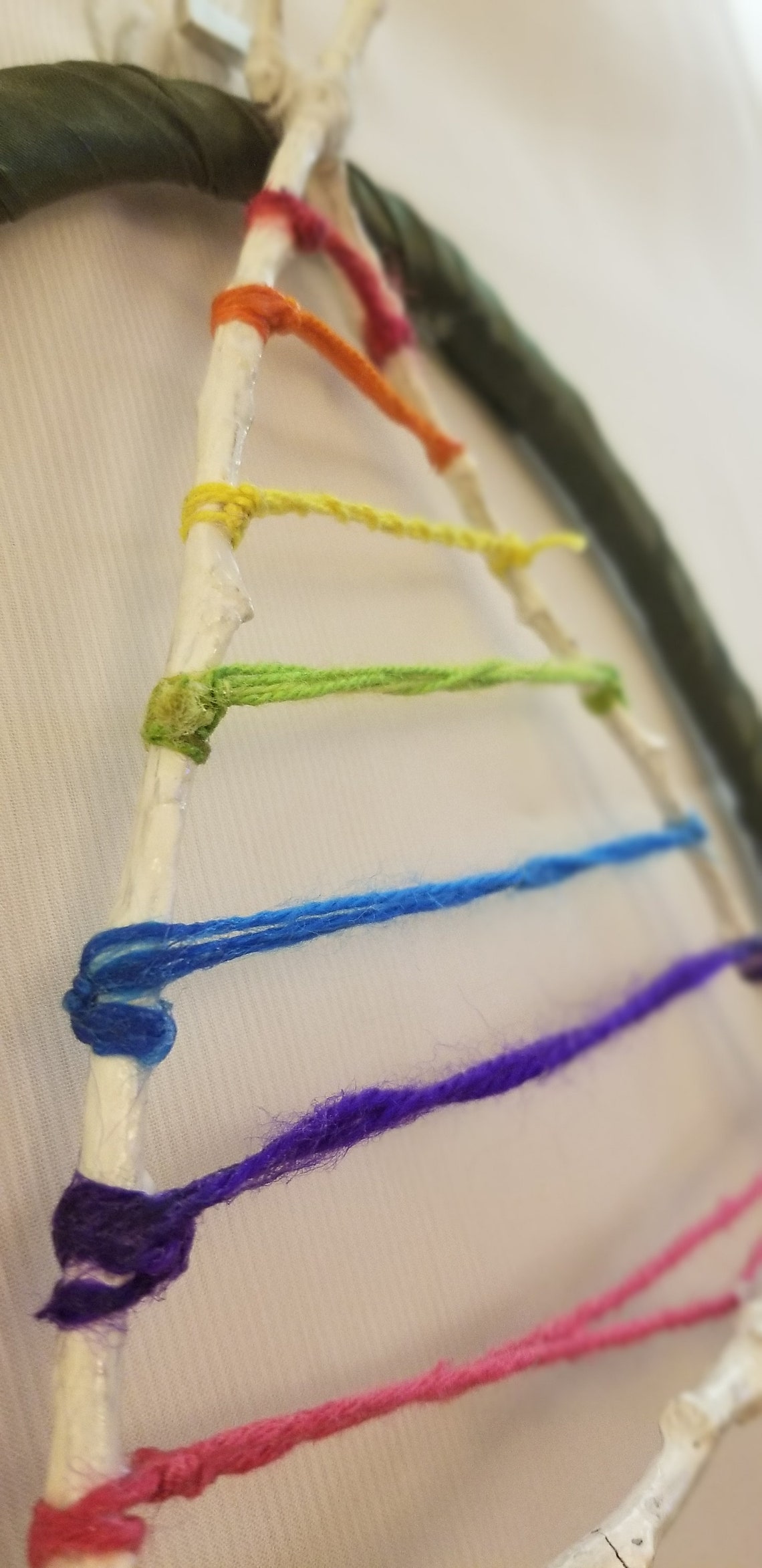 Colorful Triangle Handmade Wall Hanging Decoration - Etsy