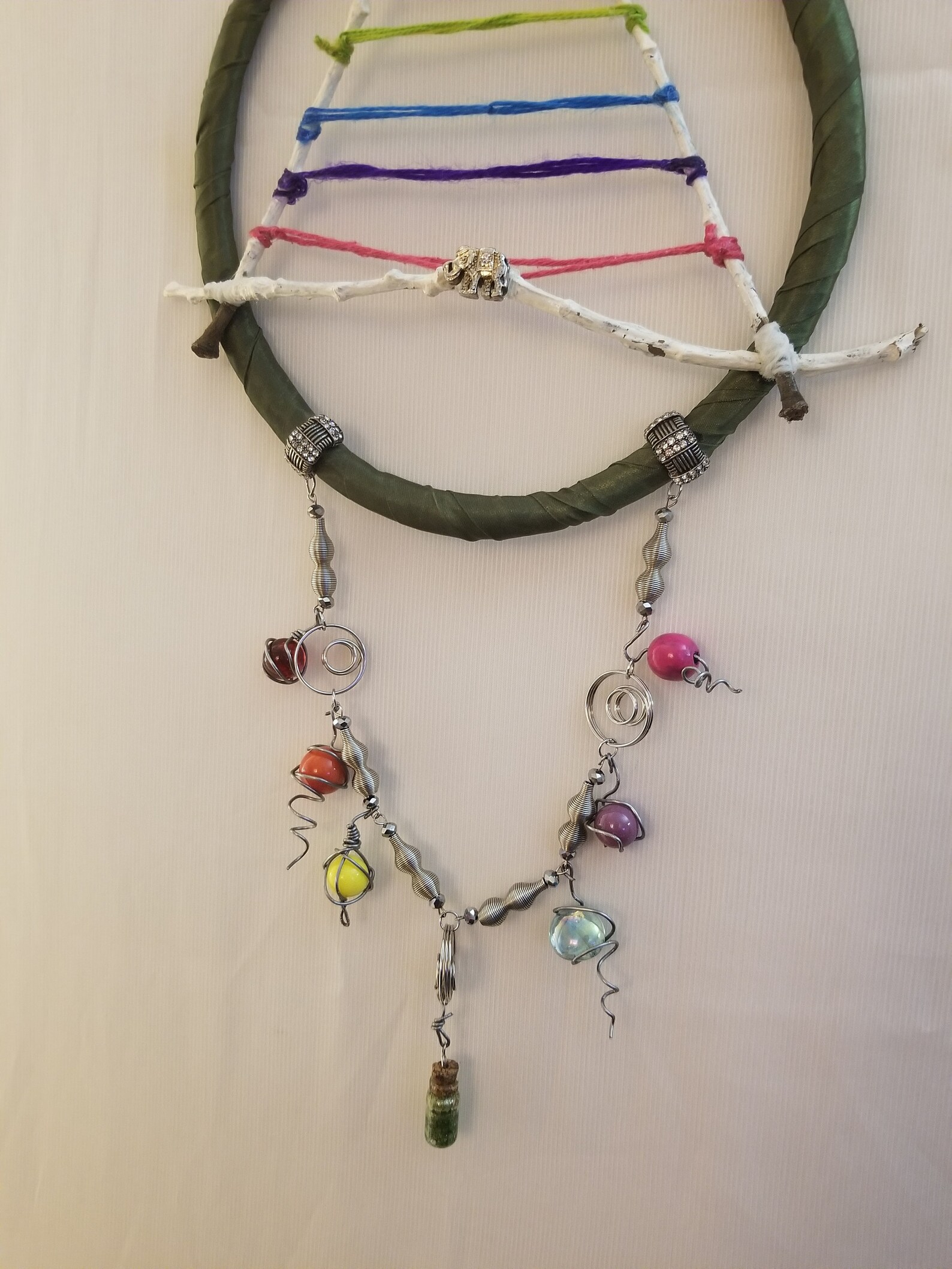 Colorful Triangle Handmade Wall Hanging Decoration - Etsy