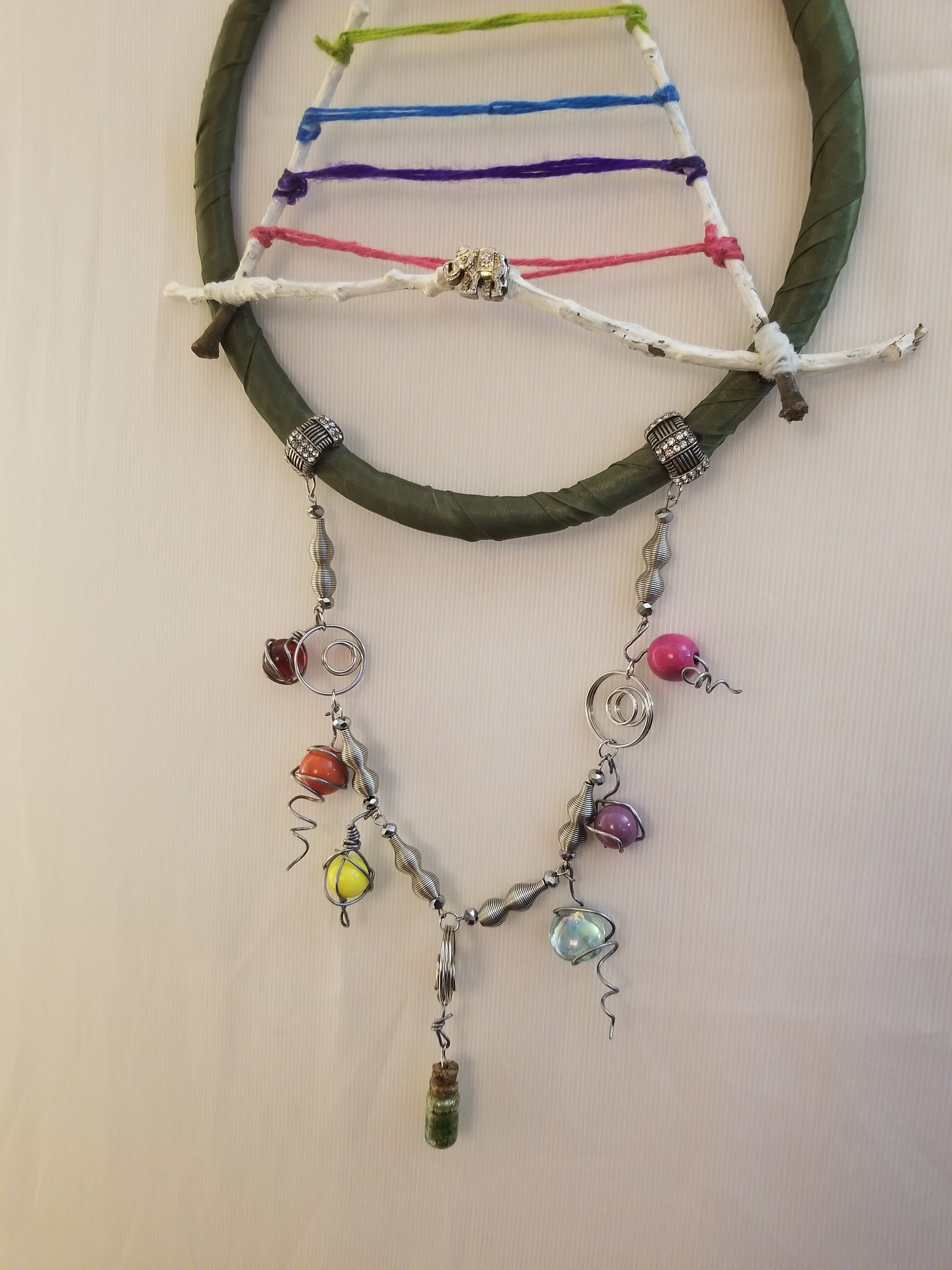 Colorful Triangle Handmade Wall Hanging Decoration - Etsy