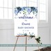 Baby Shower Welcome Sign Template Baby Boy Shower Oh Boy It's a Boy ...