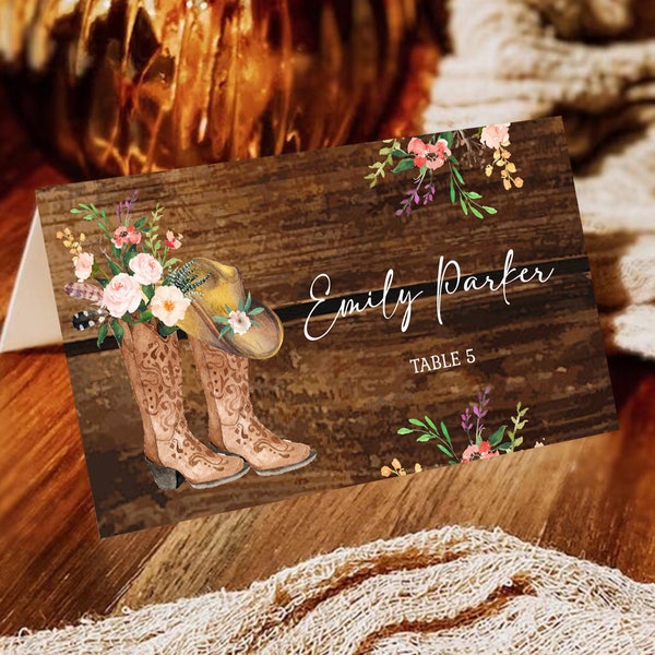 Rustic Place Cards - Etsy