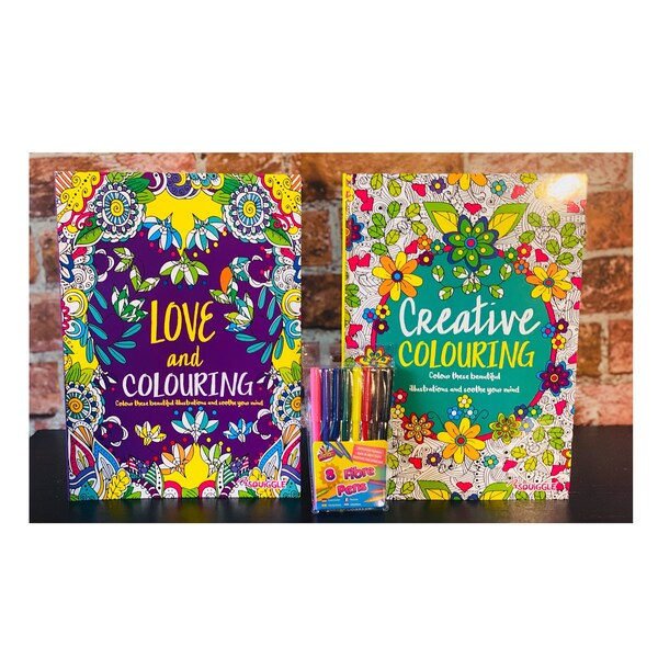 Adult Coloring Books - Etsy