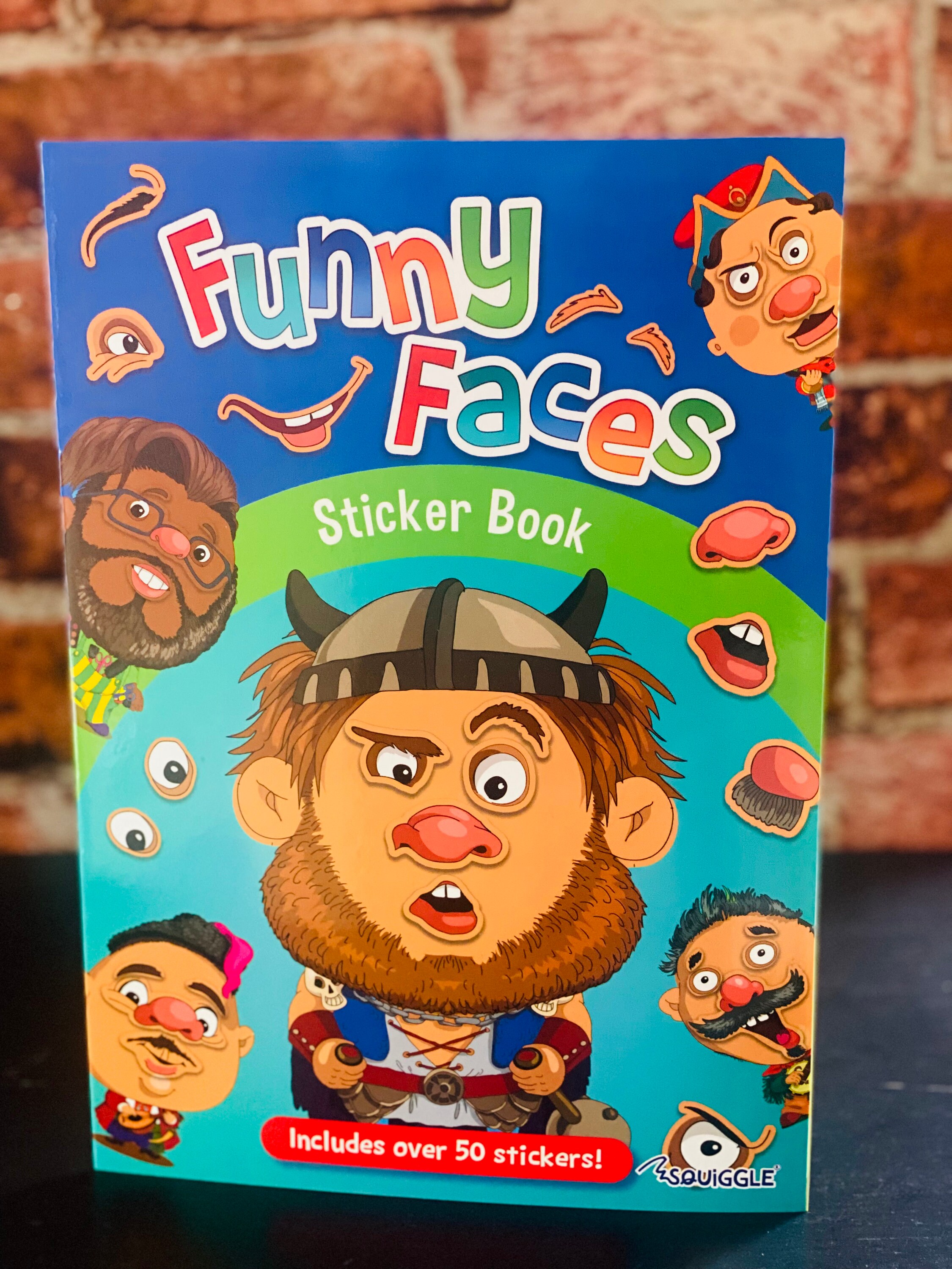 Funny Face Sticker Book Fun Activity for Children Activity - Etsy