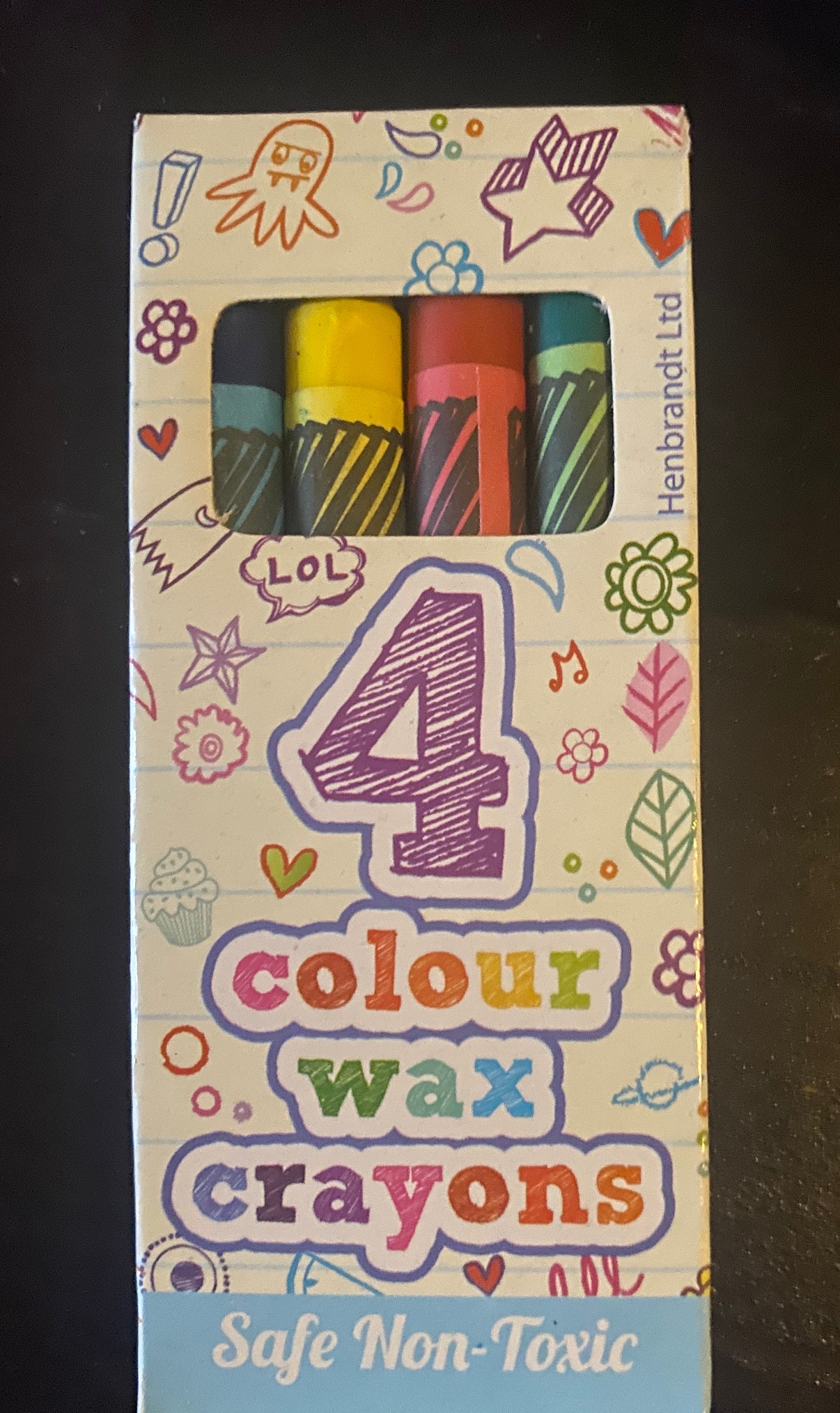 Crayons 4 in a Pack - Etsy