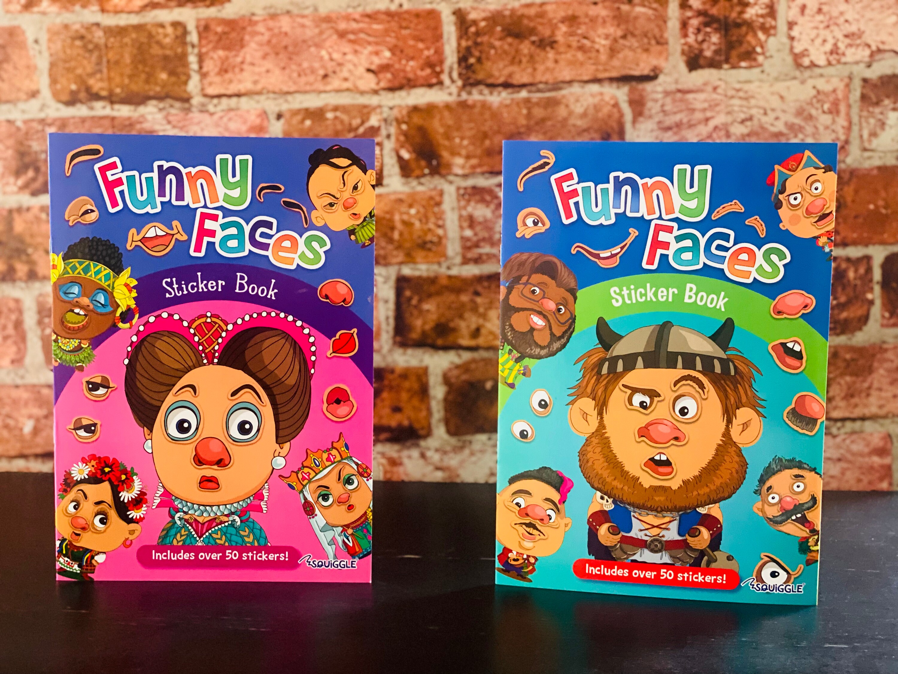 Funny Face Sticker Book Fun Activity for Children Activity - Etsy