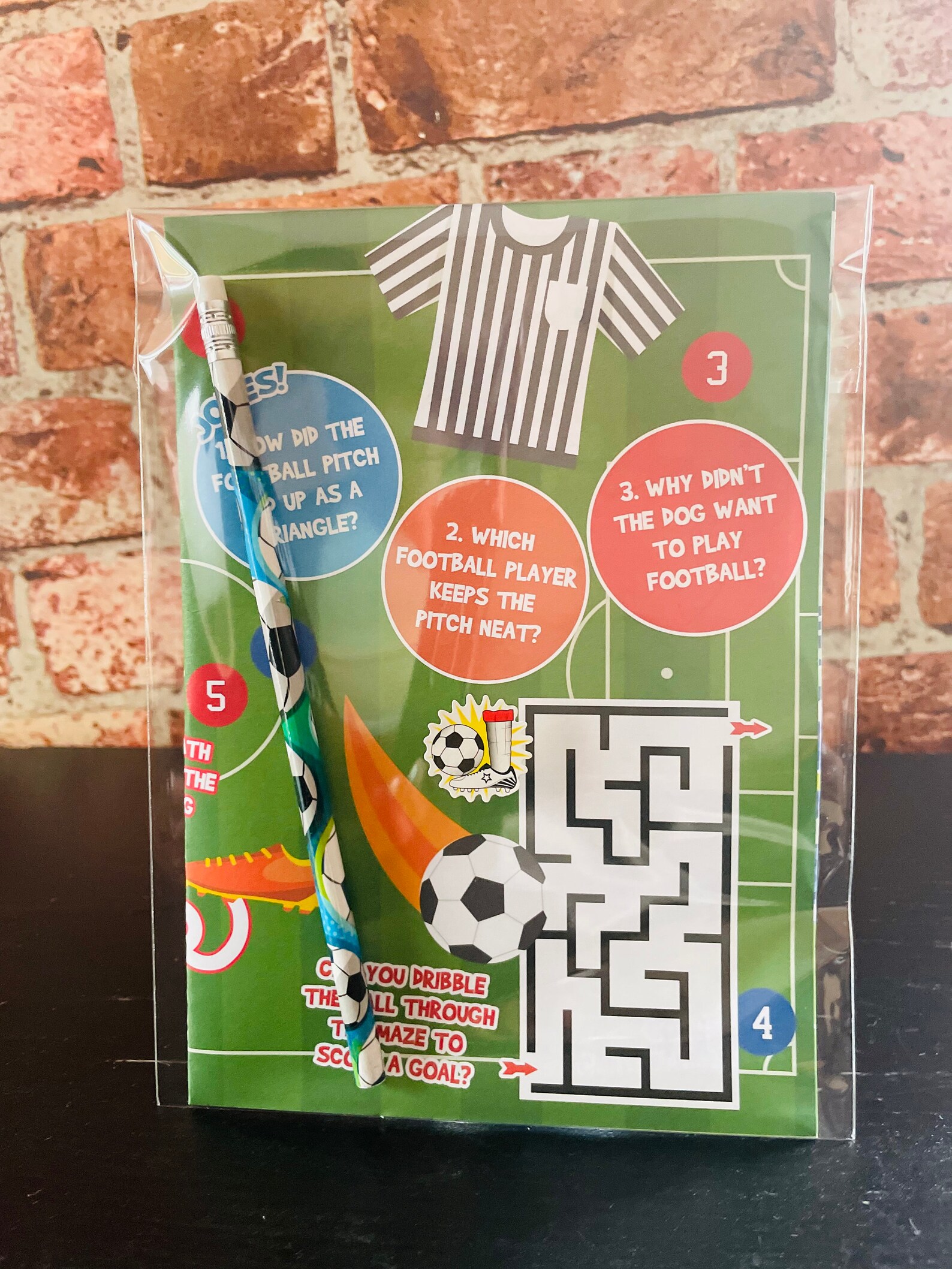 Football Activity Packs Football Party Favors Footie Activity Sheets ...
