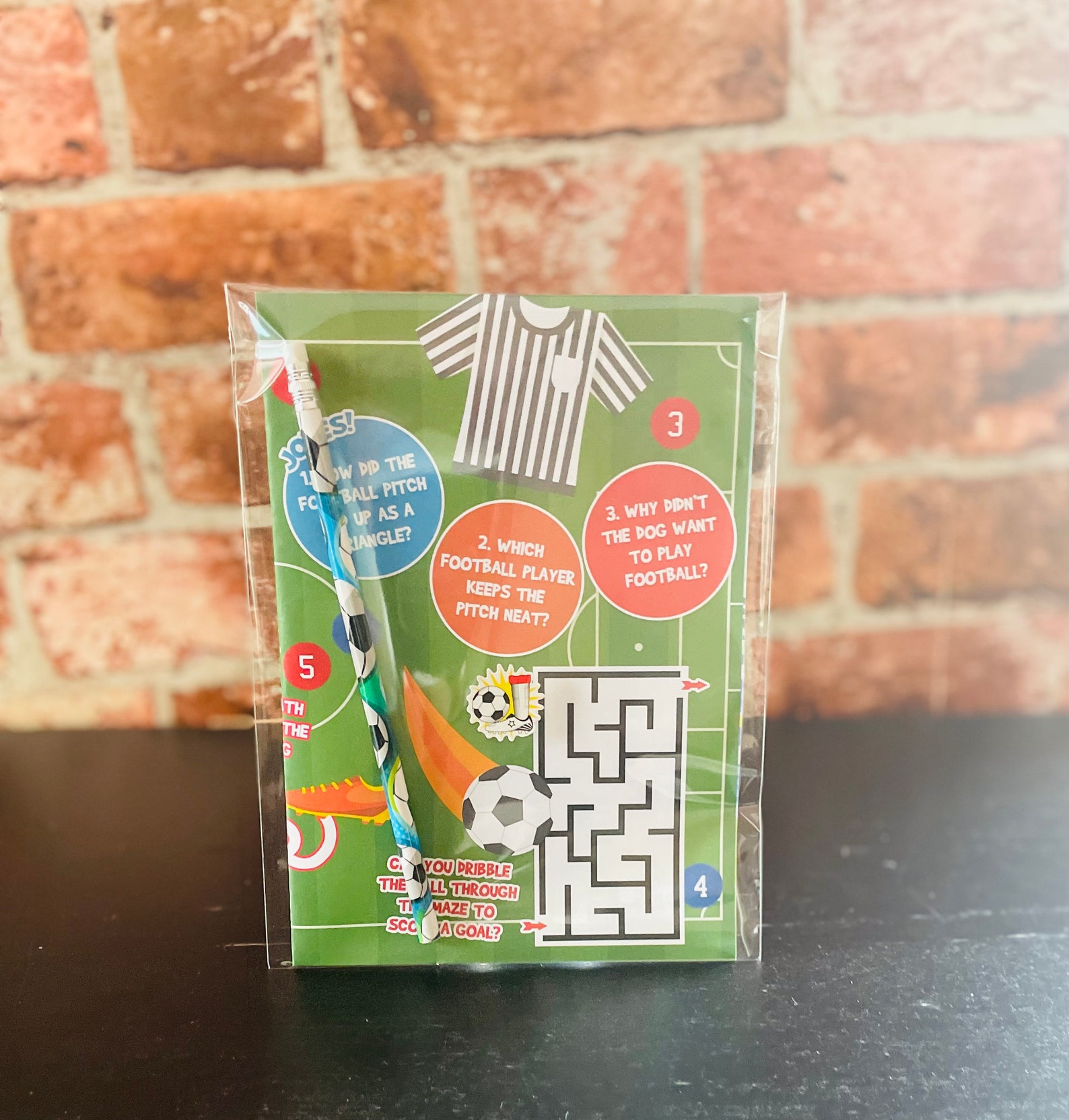 Football Activity Packs | Football Party Favors | Footie Activity ...