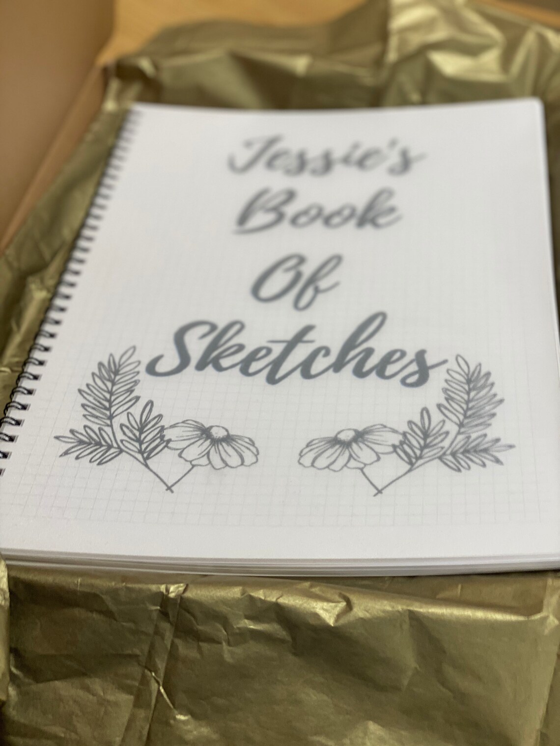 Personalised A4 Sketch Pad | Etsy UK