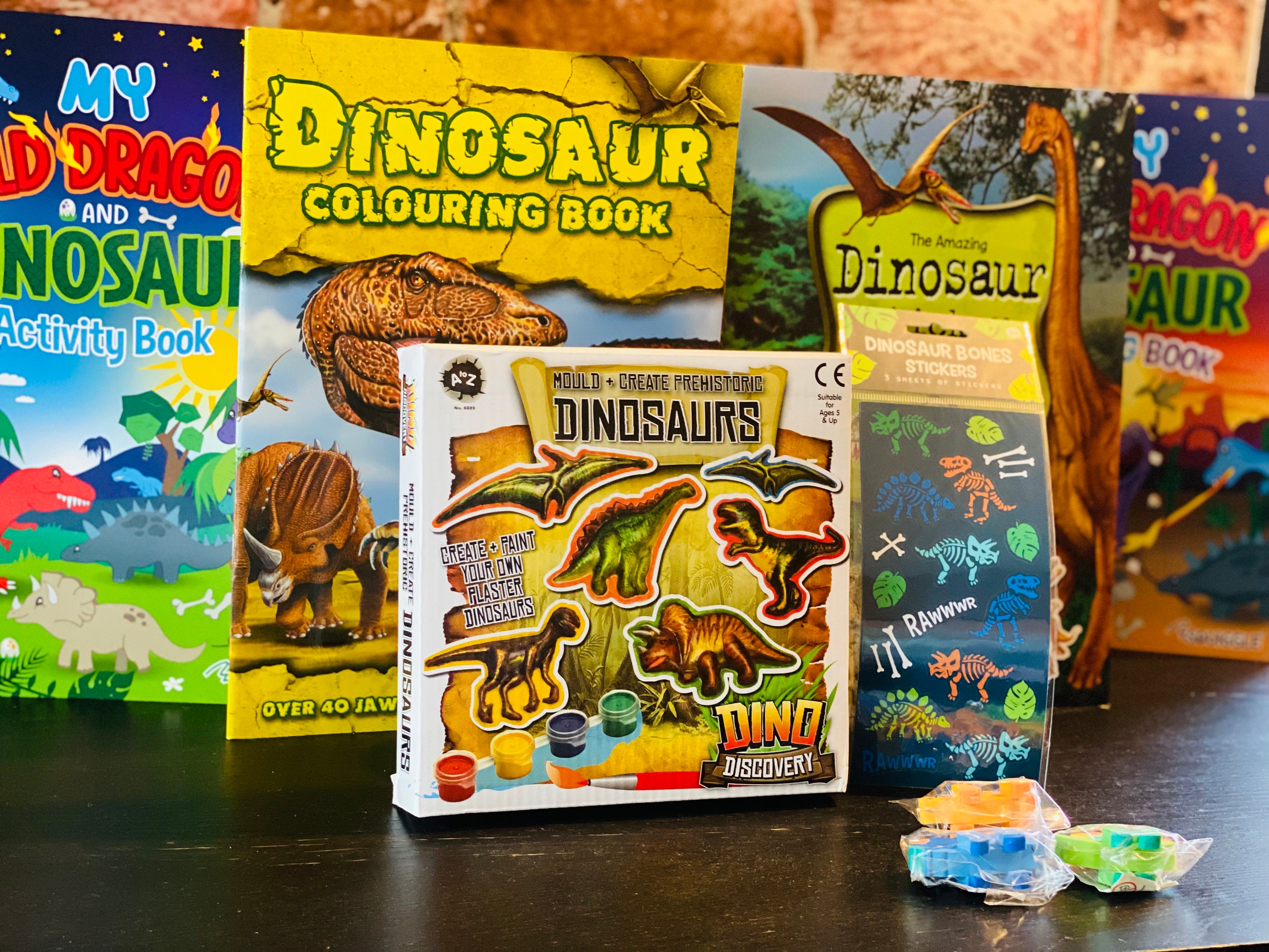 Dinosaur Activity Pack Dinosaur Bundle Colouring Book Activity Book ...