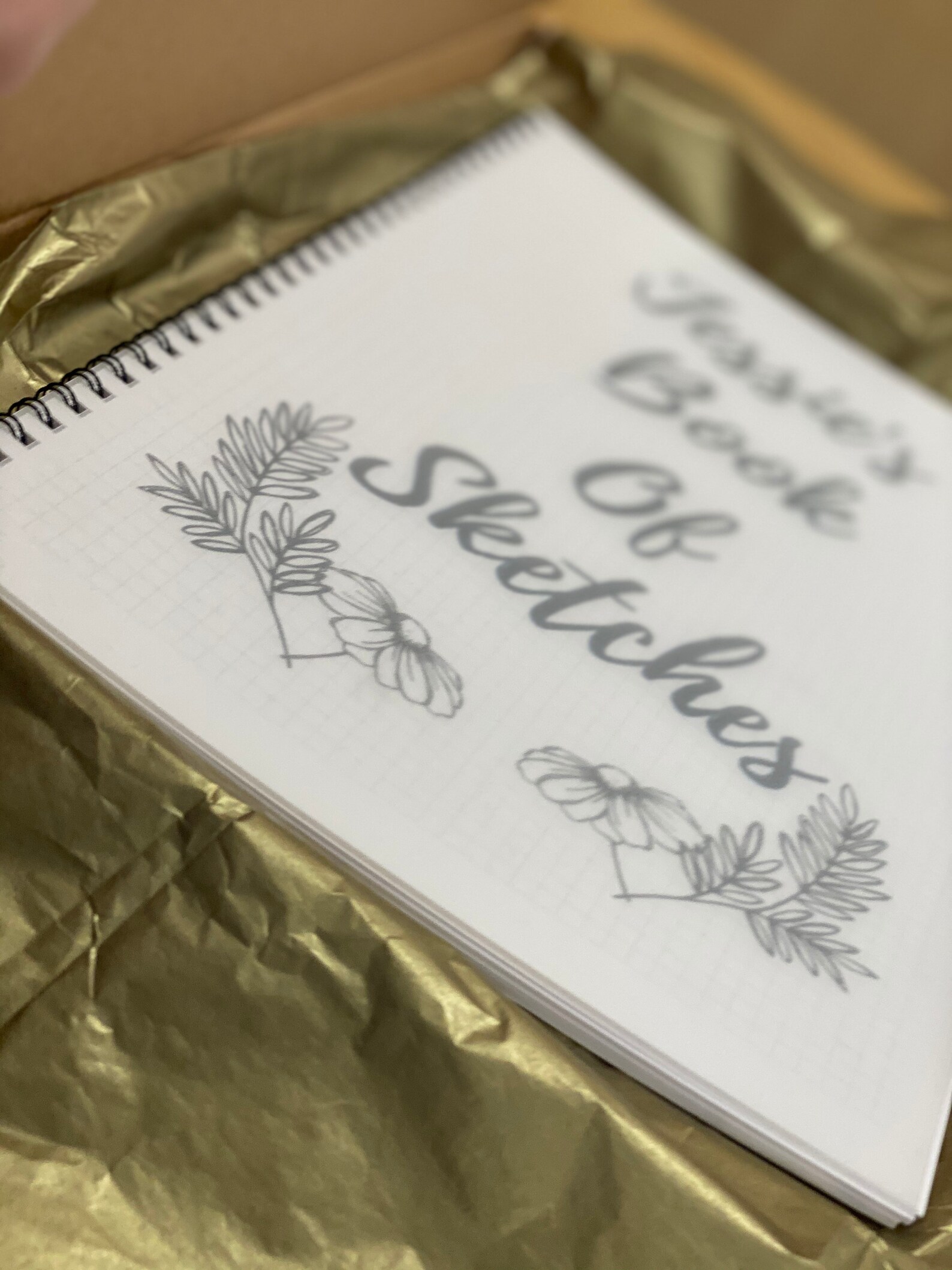 Personalised A4 Sketch Pad - Etsy UK
