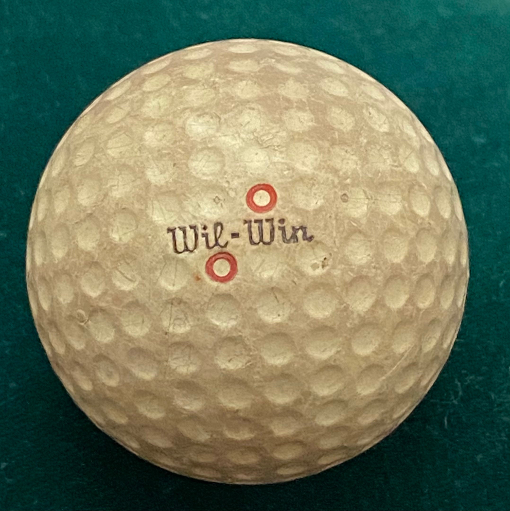 VINTAGE Wilson Wil Win Circa 1940s Rare Golf Ball - Etsy