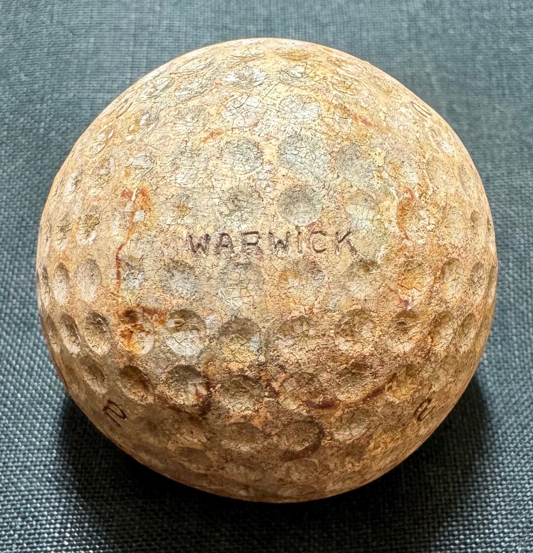 Antique Rare Warwick England Number 2’s Circa 1940-50s Golf Ball - Etsy