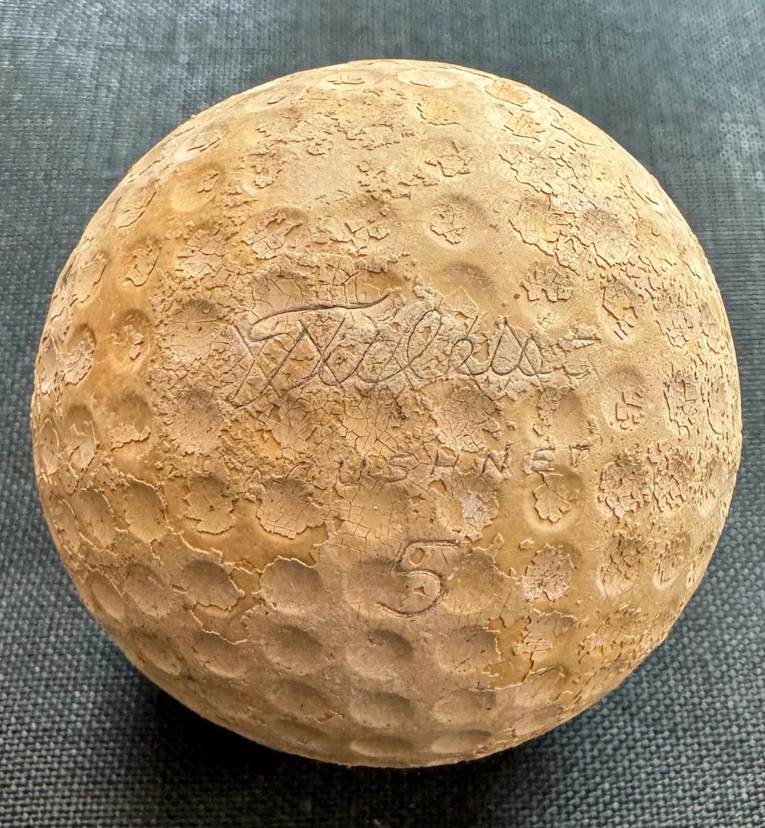 Antique X-out Titlest Number 4 Cadwell Geer Cover Circa 1950-60s Golf ...