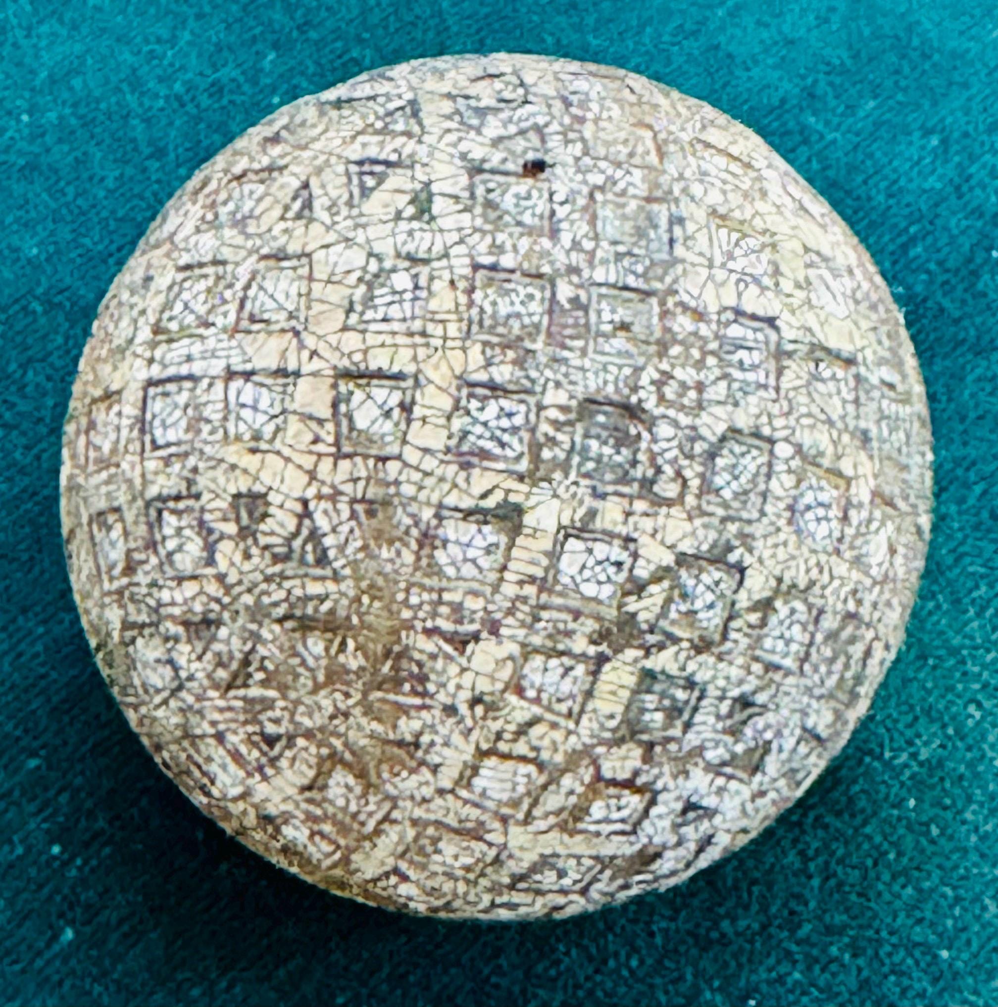 Antique Rare Crest Square Mesh Circa 1910-20 Golf Ball - Etsy