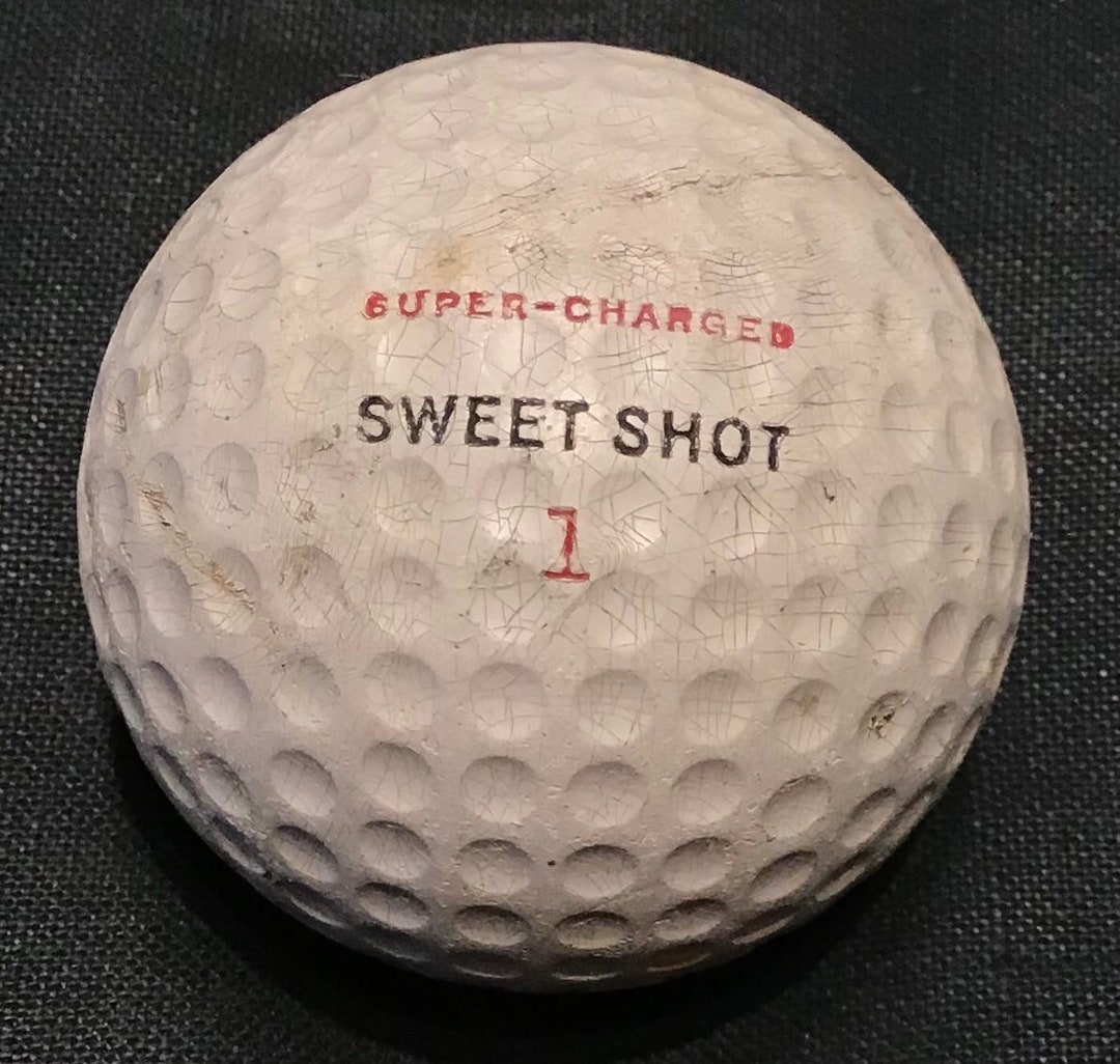 VINTAGE Super Charged Sweet Shot Worthington Cured Cover MB Rare Golf ...