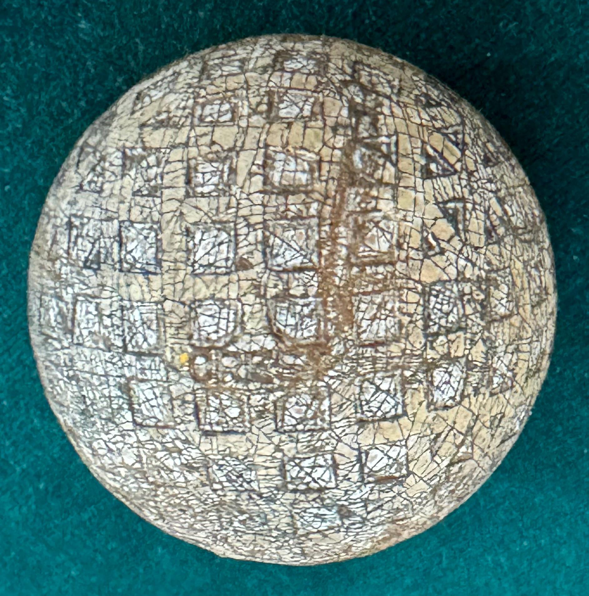 Antique Rare Crest Square Mesh Circa 1910-20 Golf Ball - Etsy