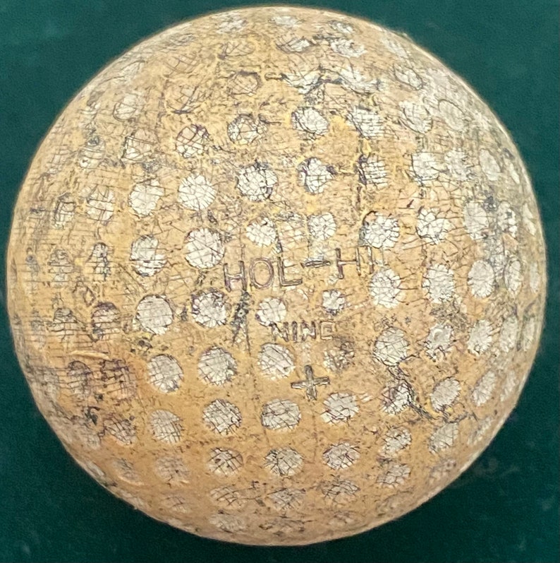 Antique Wilson Hol Hi 9 Circa 1920s Rare Golf Ball is in - Etsy