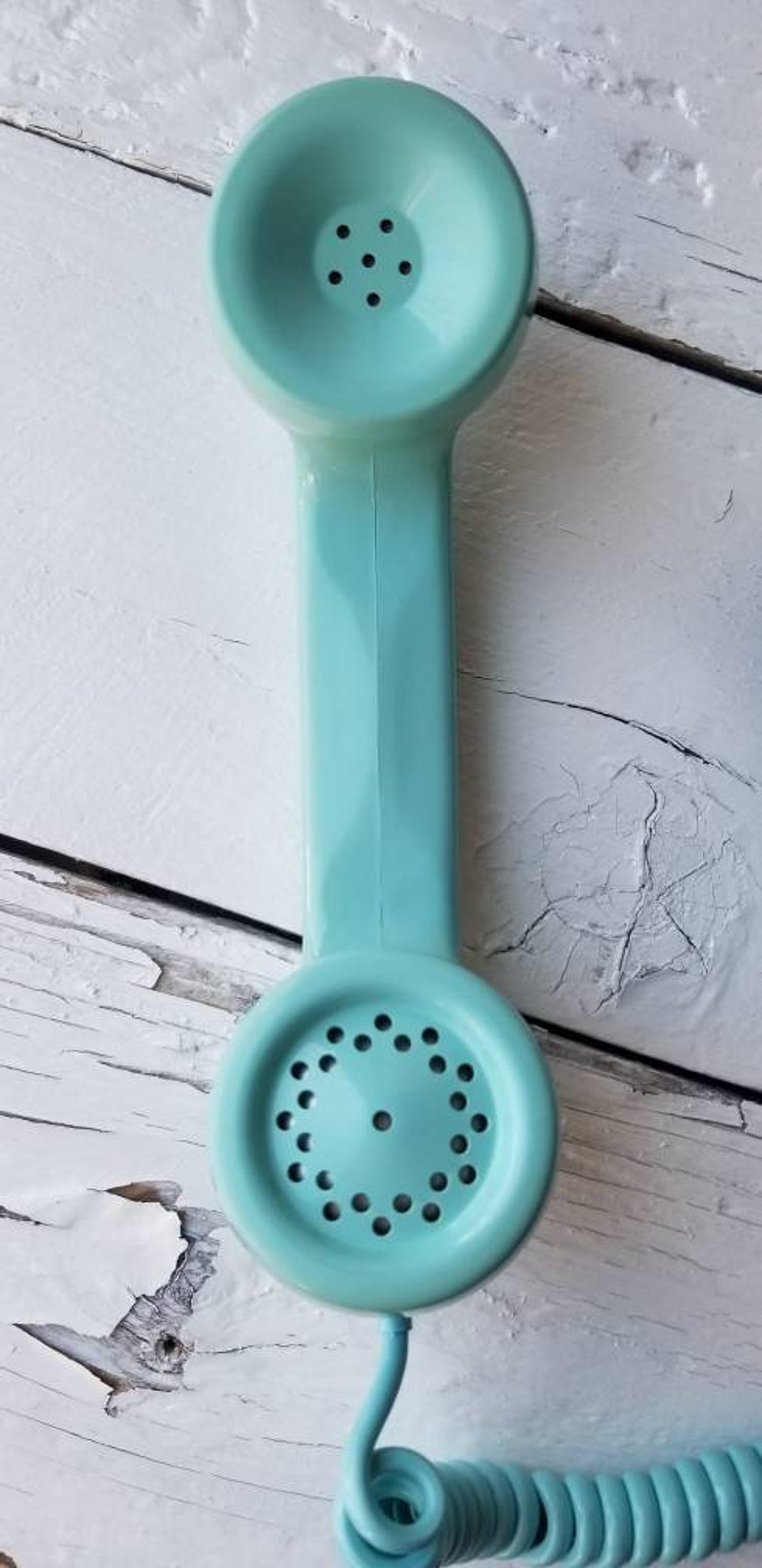 Vintage Starlite Rotary Phone Turquoise Aqua Blue - Etsy