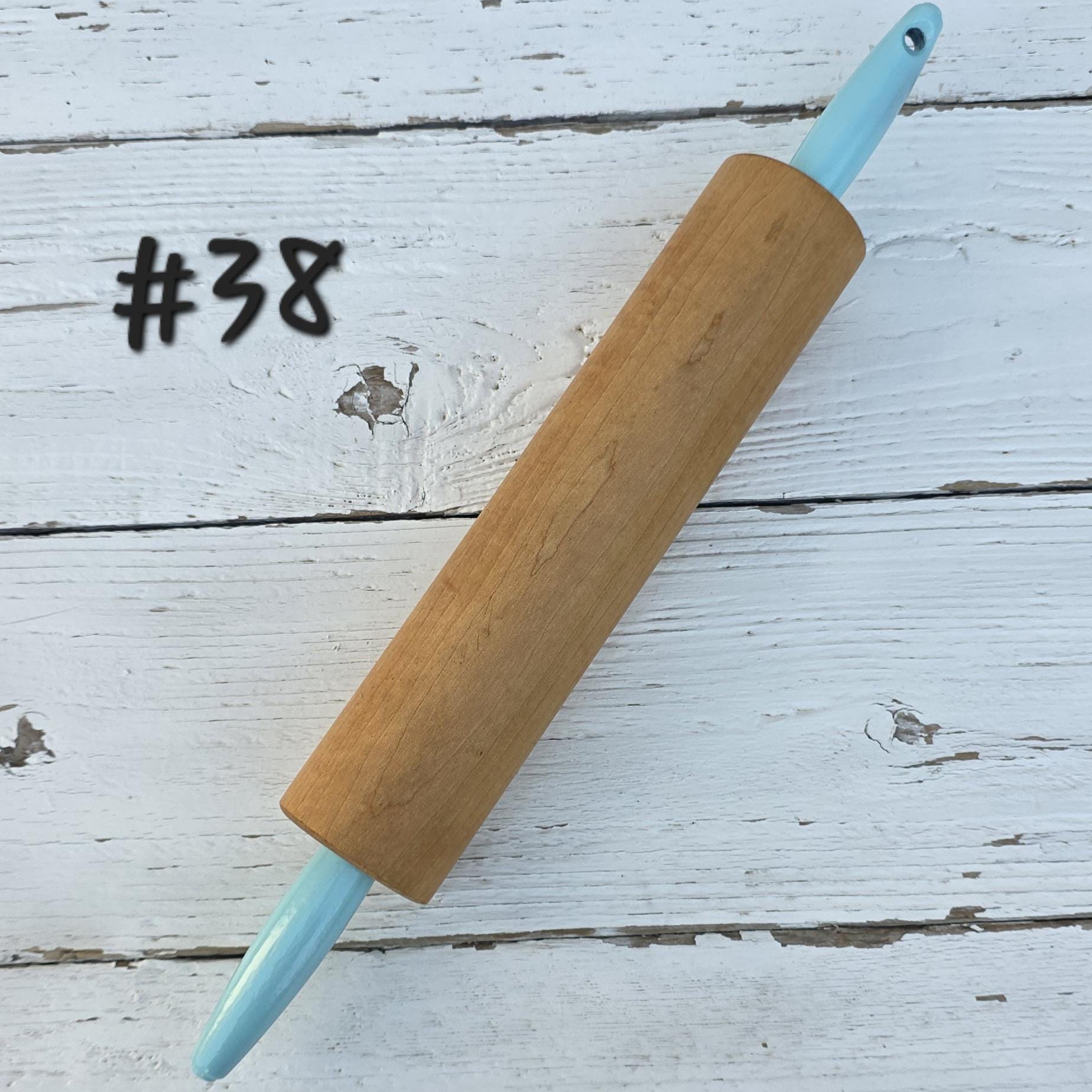Vintage Rolling Pins - CHOICE of ROLLING PIN - Antique Wood - Painted ...