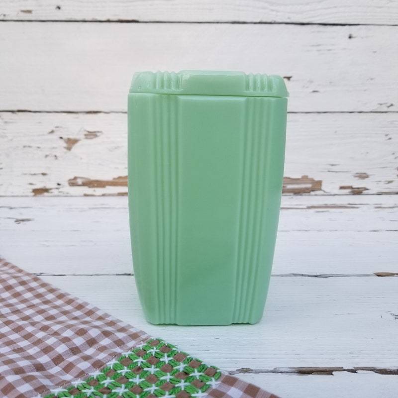 Jadeite Canister Set - Etsy