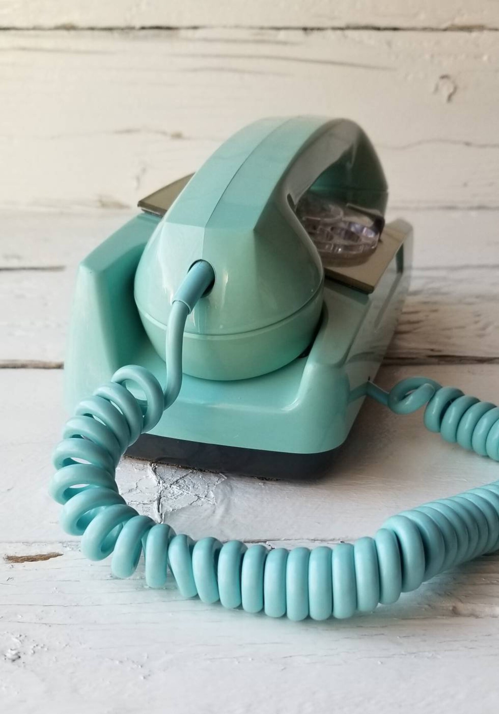 Vintage Starlite Rotary Phone Turquoise Aqua Blue - Etsy