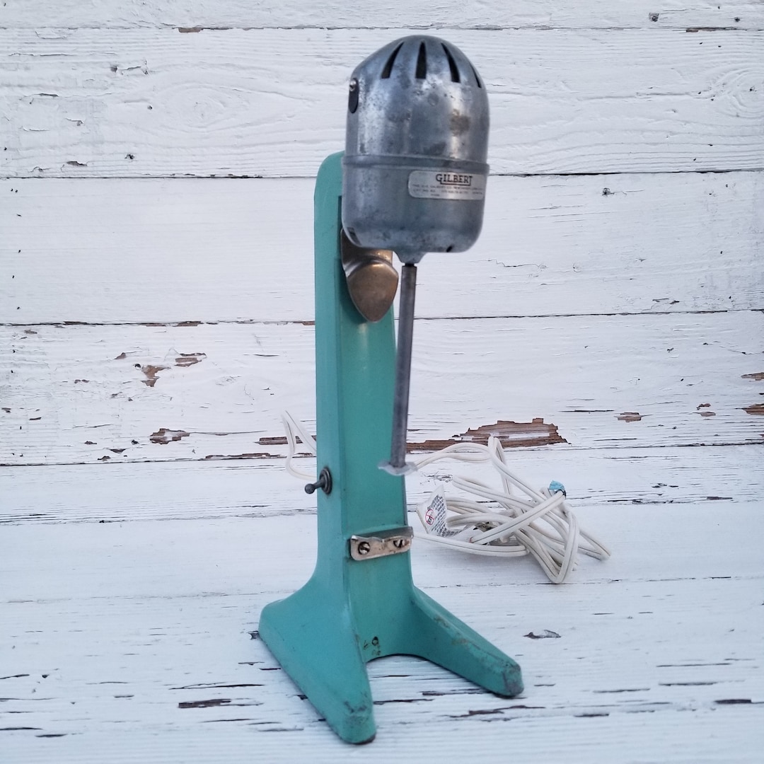 Vintage Gilbert Milkshake Mixer Blender (no Cup) - Metal Malt Maker ...