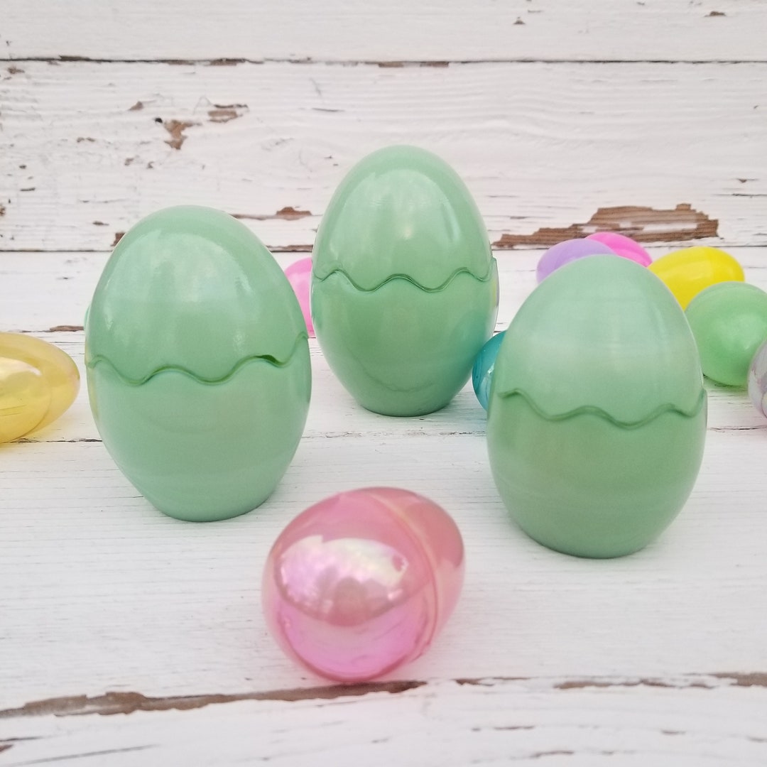 Jadeite Easter Egg Set - 3 Easter Egg Trinket Dishes - Collectible ...
