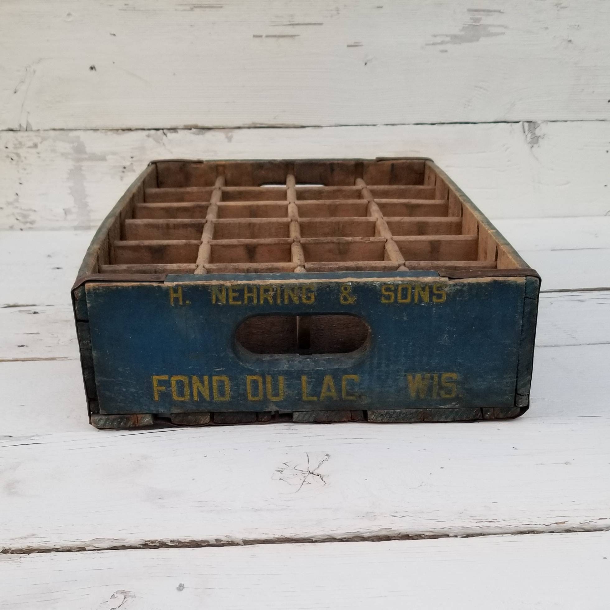 RARE Beer Soda Wooden Crate H. Nehring & Sons Fond Du Lac Wis - Etsy